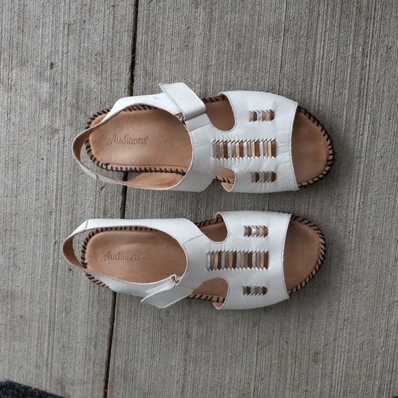 Audition | Shoes | Brand New Wot Audition Sandals With Velcro Strap ...